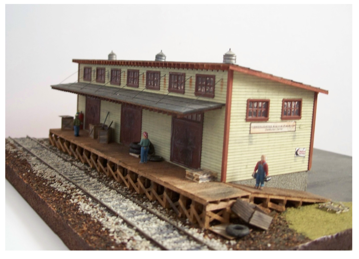 Motrak Models #83005 Consolidated Auto Parts Co. - HO Scale Kit ...