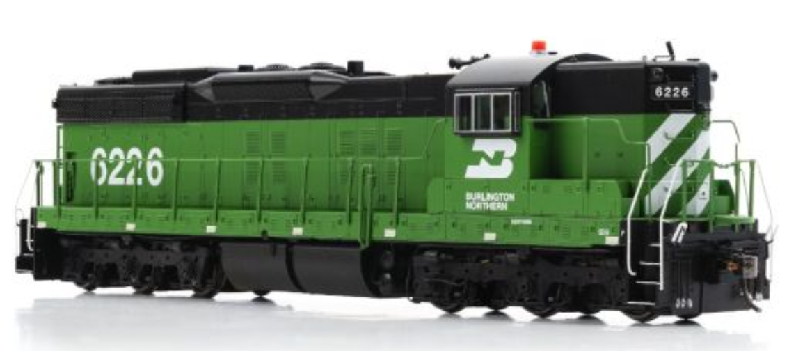 Rapido EMD SD9 DCC & Sound Burlington Northern #6232 HO Scale ...