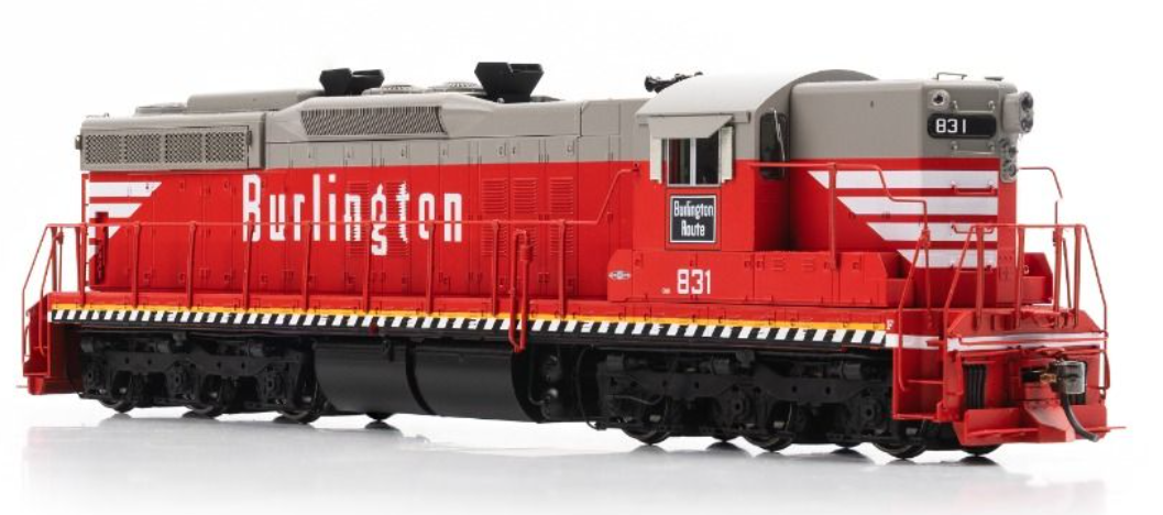 Rapido EMD SD9 (DC Only) CB&Q #834 HO Scale – SoutheastHobbies