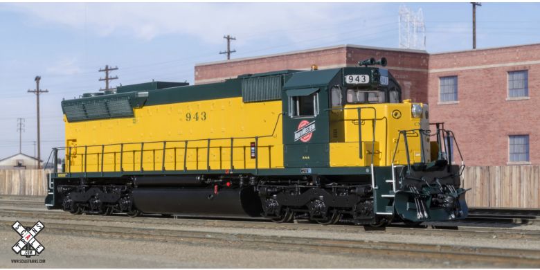 Scale Trains Rivet Counter SD45 Factory DCC & Sound Chicago & Northwes ...